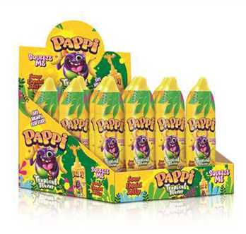 PAPPI BANANA TROPICAL FRUIT CANDY 50 ML X 12 330034A – ShopMarmia